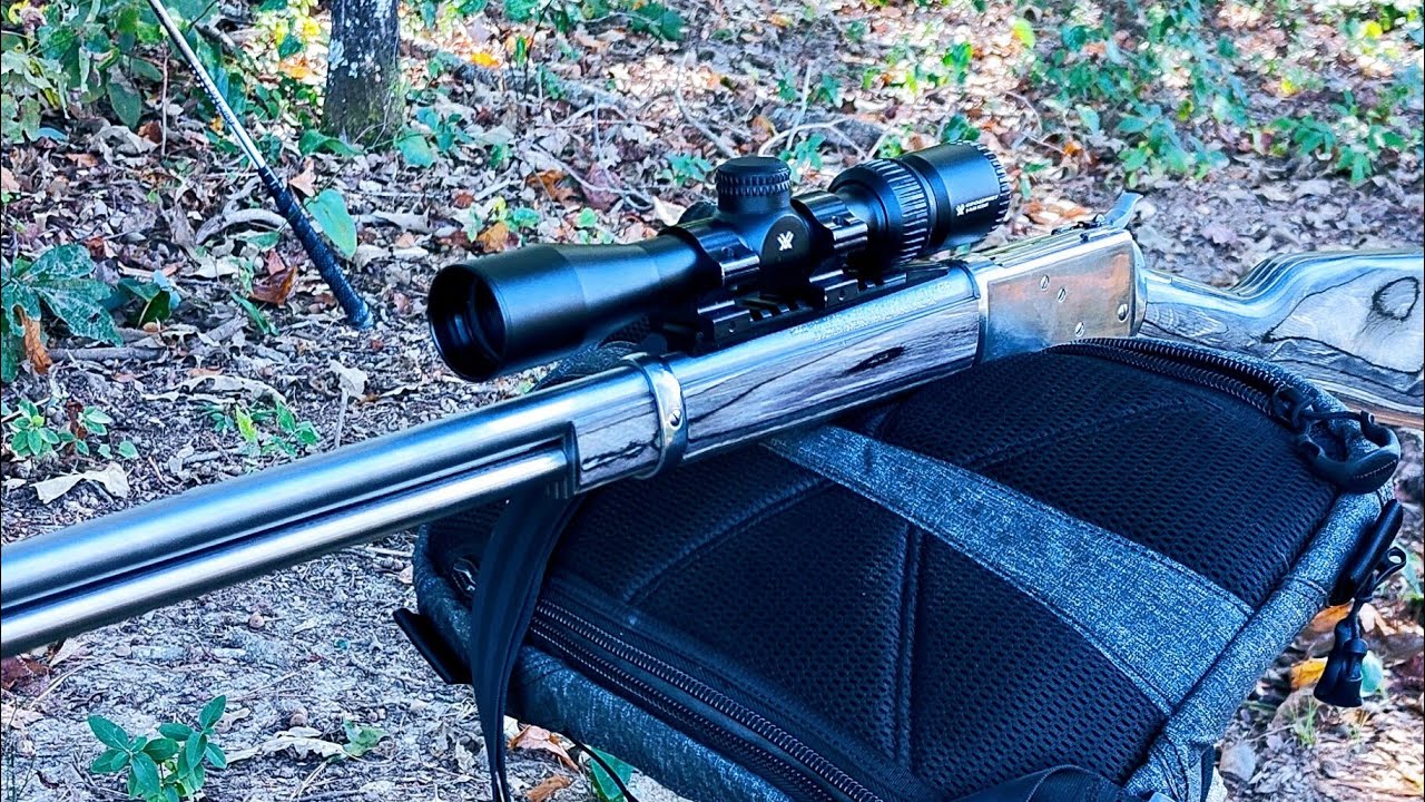 Rossi 92 357 stainless/laminate LOVE this rifle!!!!! - YouTube