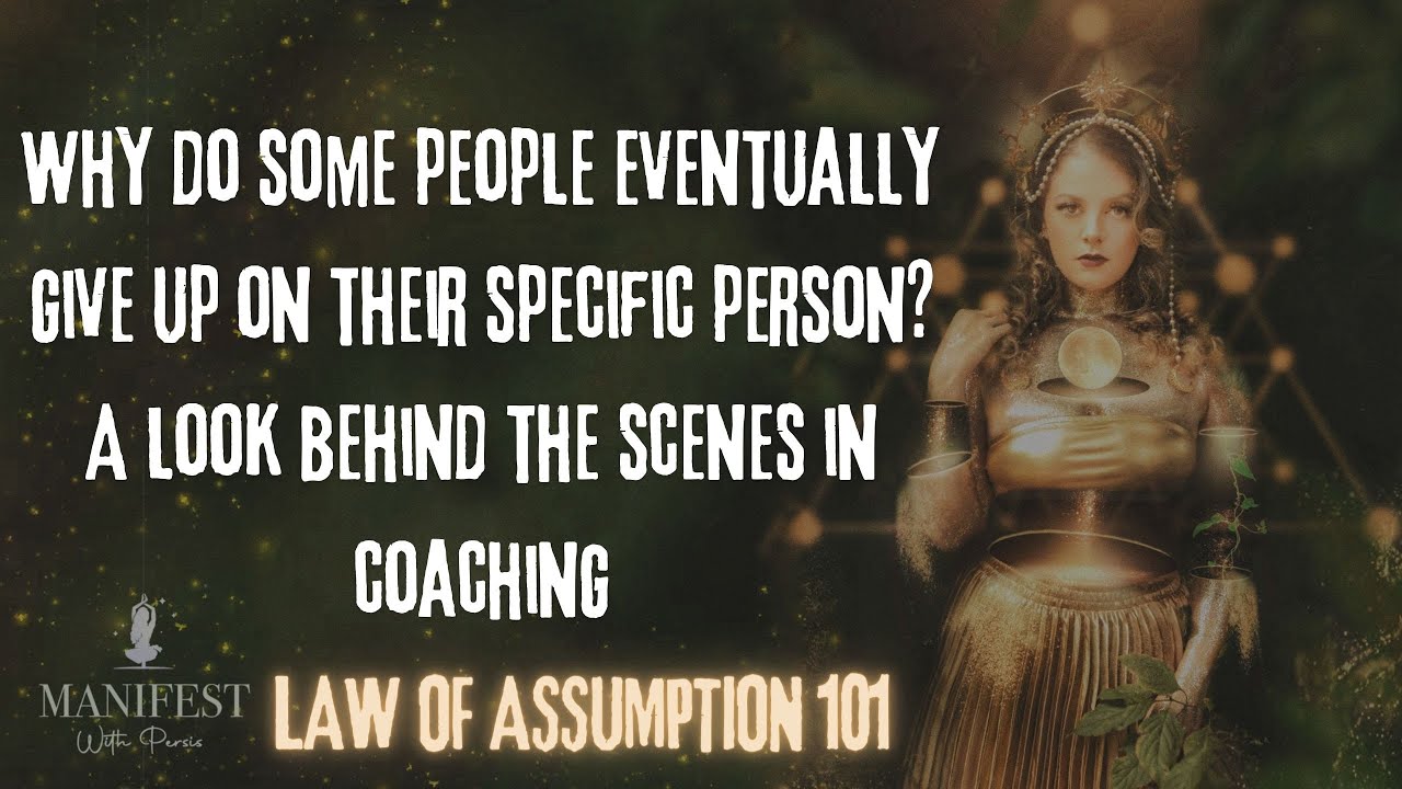 Why do some people eventually give up on their specific person? A look ...