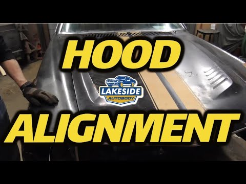 How to Adjust, Align the Hood of a Car - YouTube