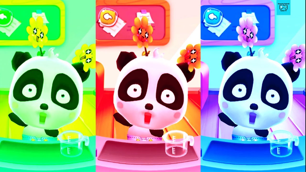 Talking Baby Panda - Funny Movement Colors - Gameplay Mobile Part-1 ...