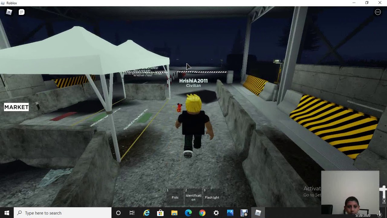 The Quarantine game from roblox - YouTube
