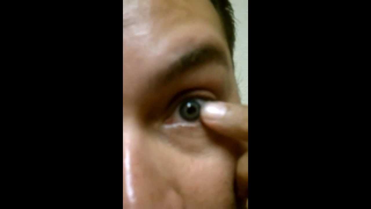 Expressions Opaque Blue contacts - YouTube