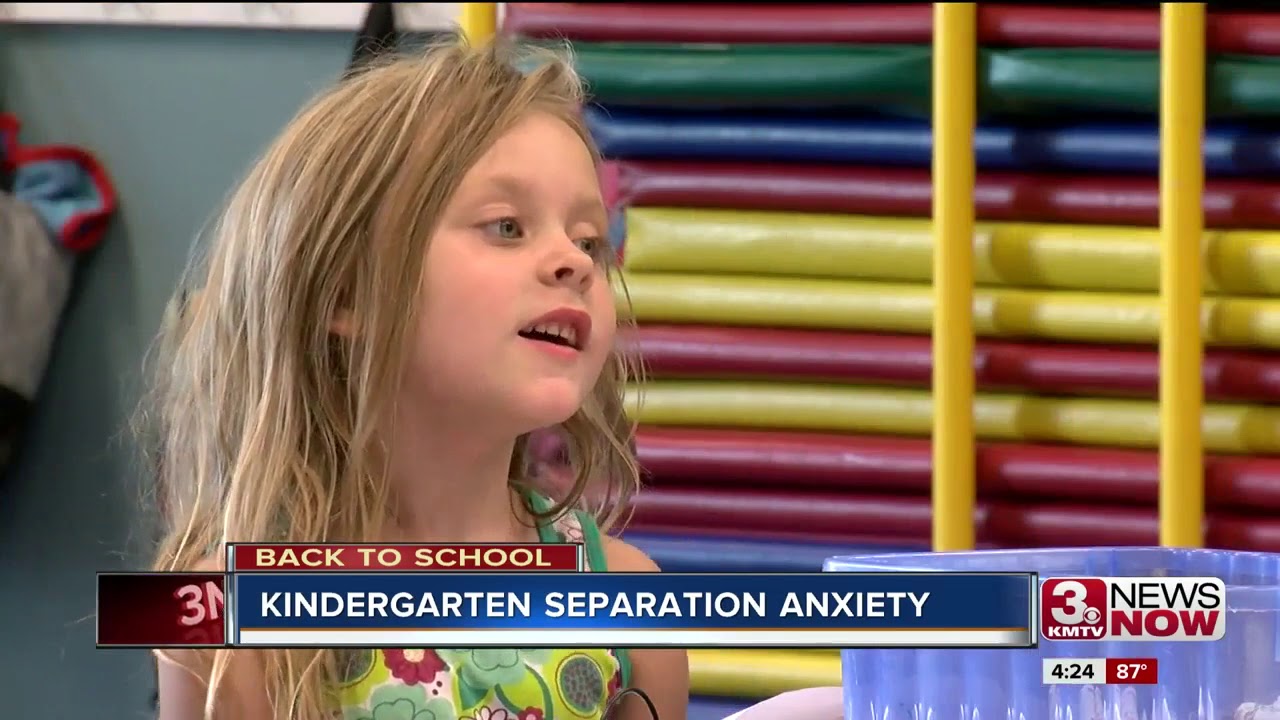 Back to School: Kindergarten separation anxiety - YouTube