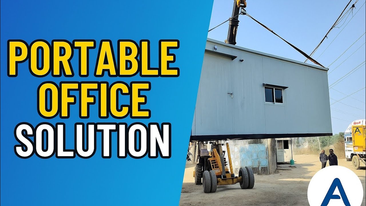 Portable Office Solution |Puf Container Office|Building a Customizable ...