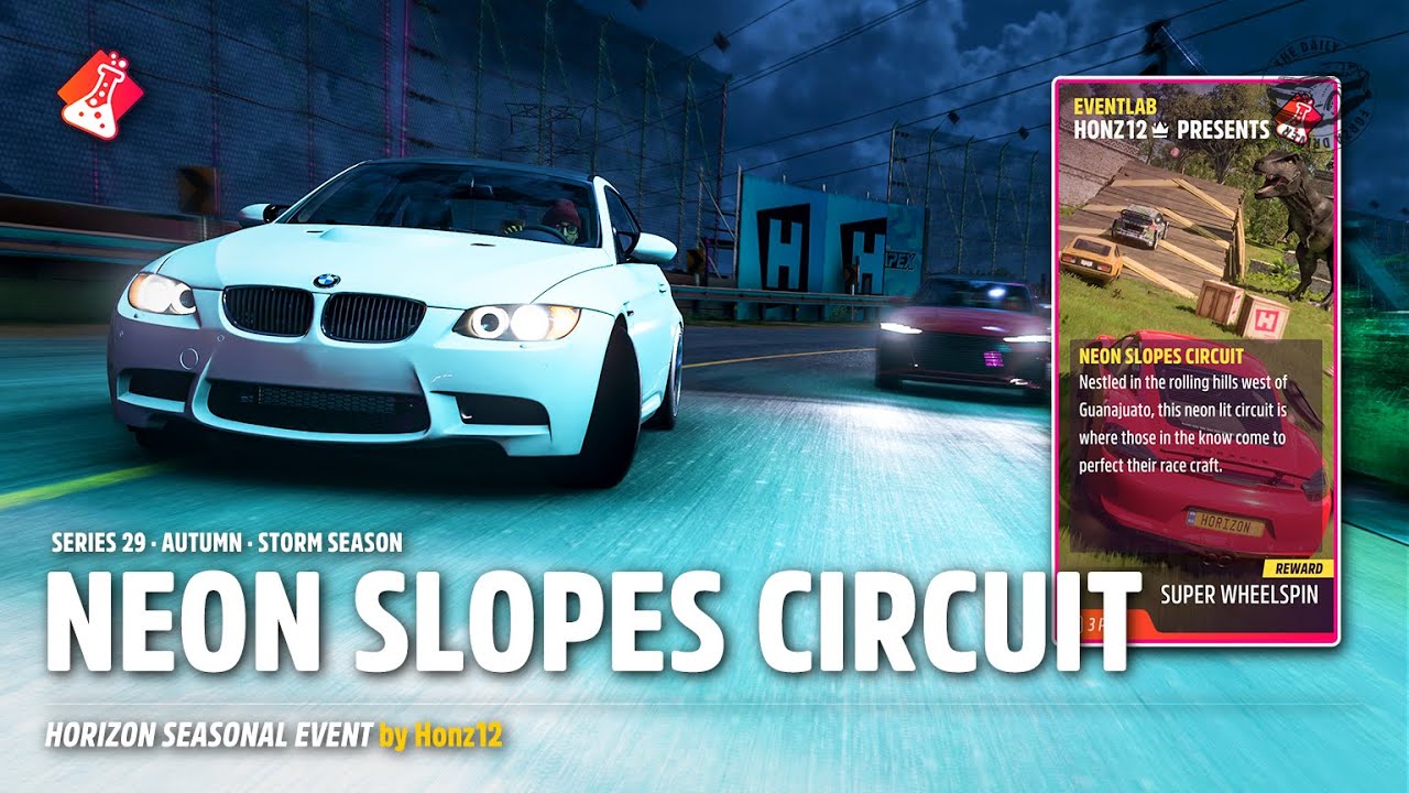 NEON SLOPES CIRCUIT | Seasonal EventLab (CO-OP) with tune | Series 29 ...