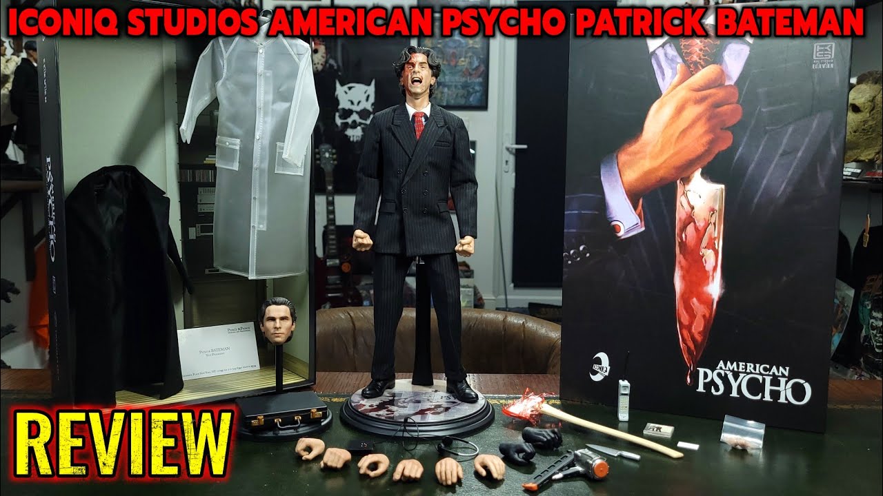 ICONIQ STUDIOS PATRICK BATEMAN AMERICAN PSYCHO 1/6 FIGURE UNBOXING AND ...