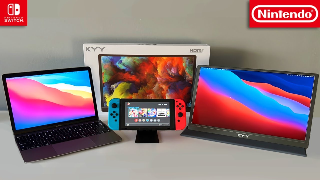 Portable Monitor For Nintendo Switch | KYY | Unboxing and Review ...