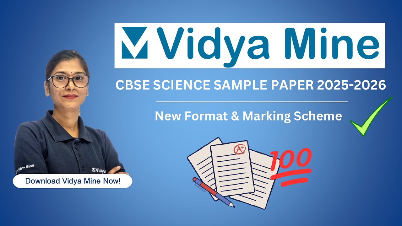 Class 10 | Science CBSE Sample Paper 2025–26 | New Format & Marking ...
