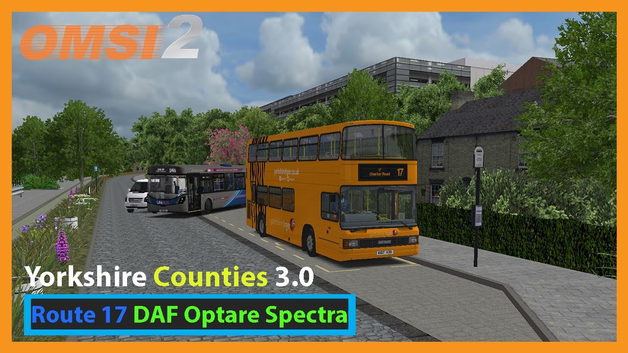 Omsi 2: Yorkshire Counties 3.0 | Route 17 | DAF Optare Spectra Low ...