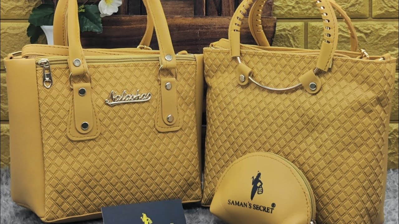 Handbags - 3 Piece Combo - Restocked | Budget Shopping - YouTube