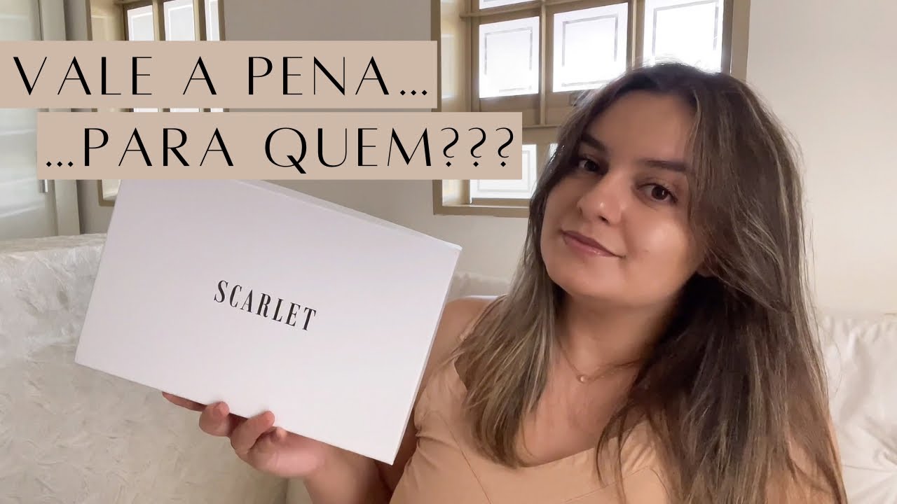 Box Scarlet Maio 2024 | Box Scarlet vale a pena? - YouTube