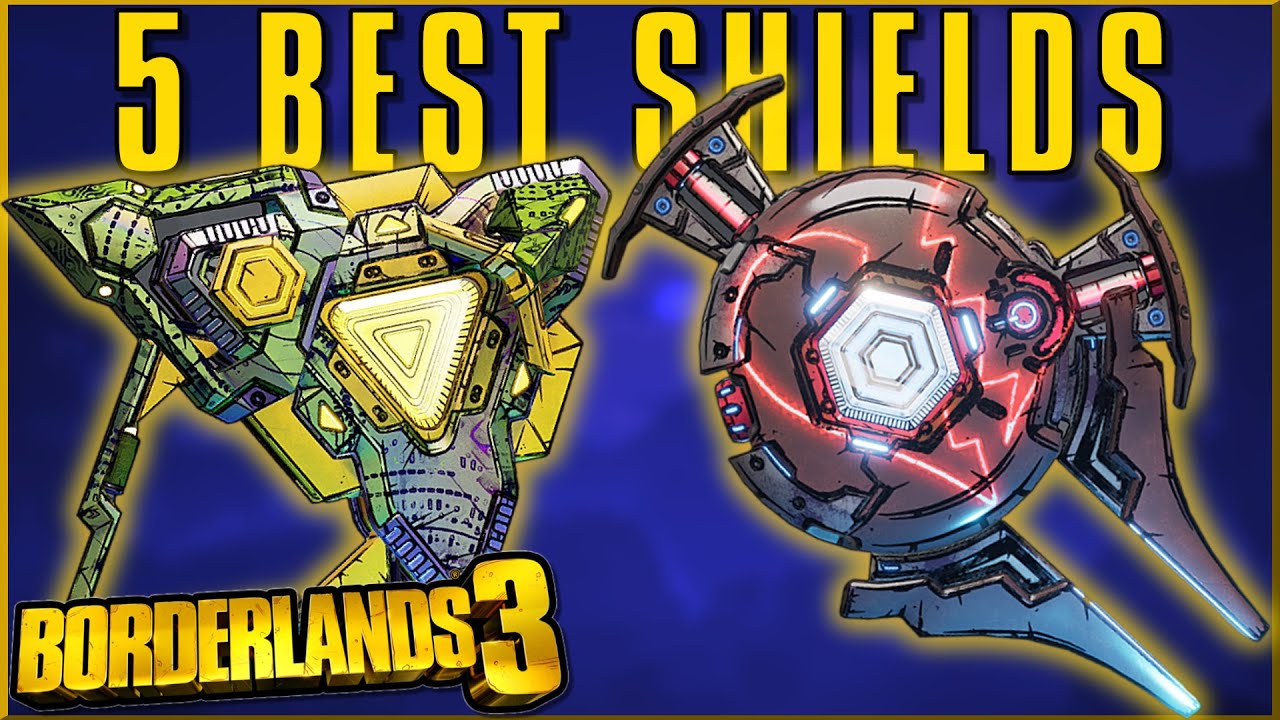 5 BEST Shields in Borderlands 3 - Caedo's Countdowns - YouTube