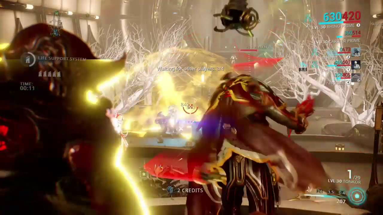 Warframe Rhino prime, Dakra prime, Tonkor, Vaykor Marelok builds - YouTube