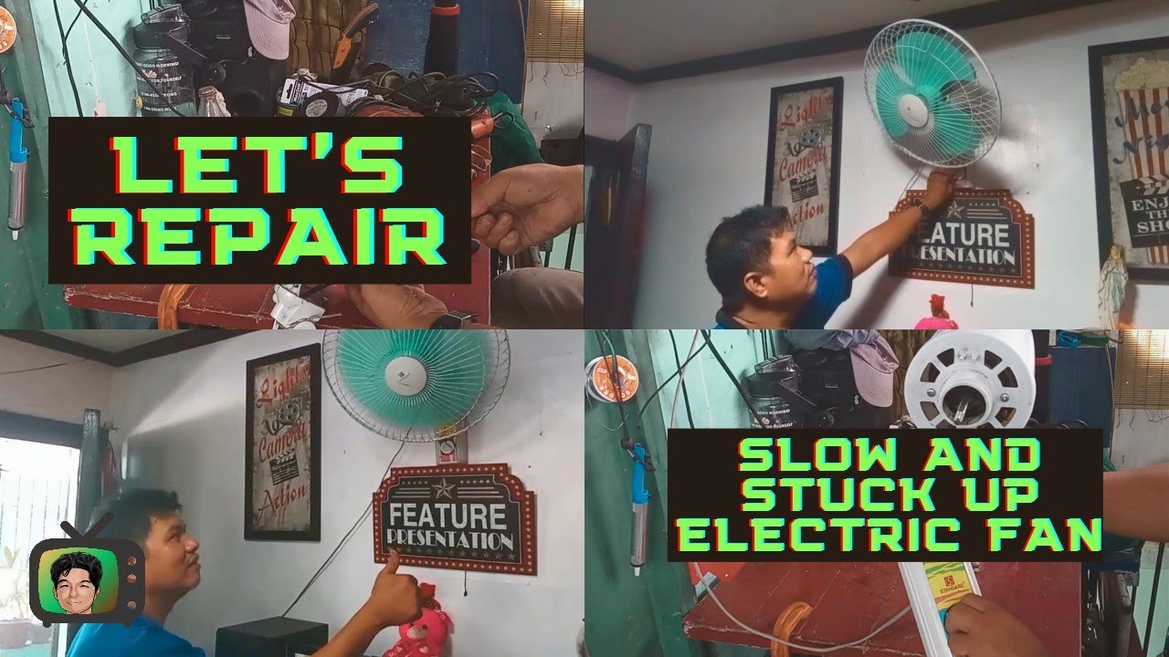 [VLOG #2] Let's Repair This Slow and Stuck-up Electric Fan - YouTube
