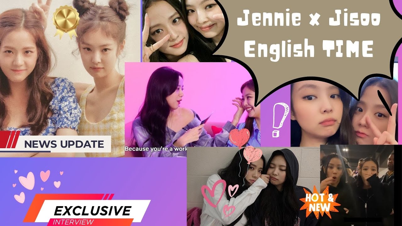 Jennie Teaches Jisoo Speak English Part 1 - YouTube