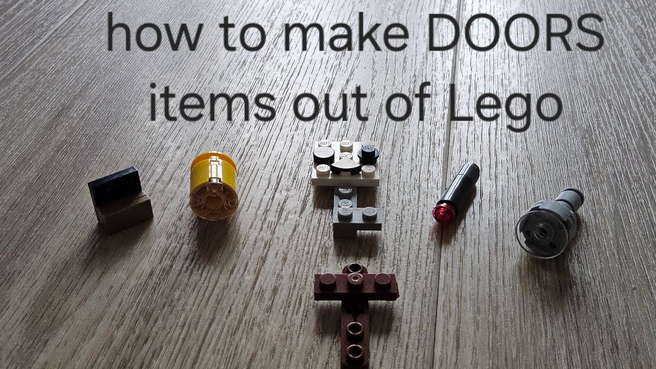 How to make doors items out of lego (easy - YouTube