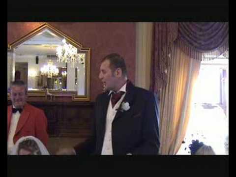 funny fathers wedding speech part 2 - YouTube