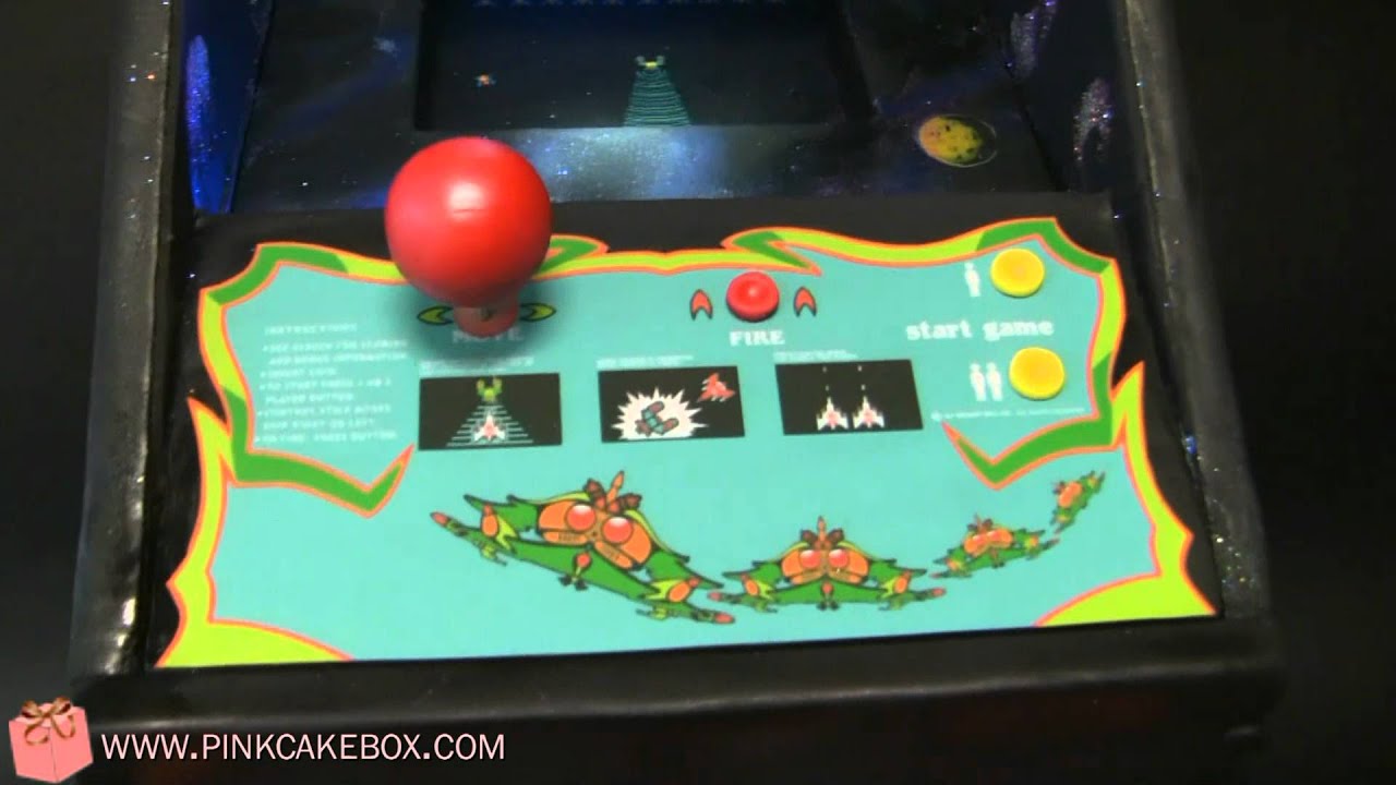 Classic Arcade Cake - YouTube