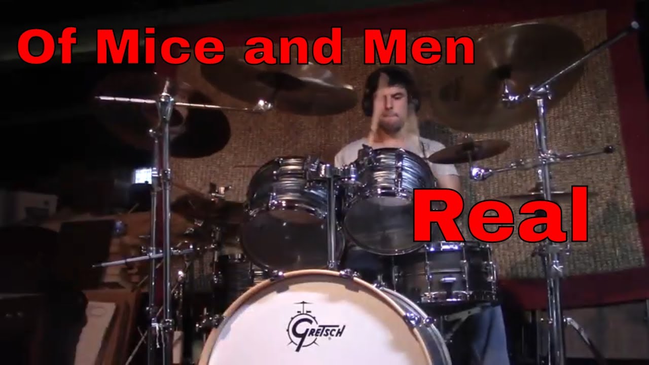 Of Mice and Men - Real Drum Cover by Chris DeAngelis - YouTube