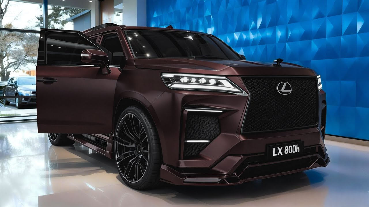 The 2026 Lexus LX 800H Just Became Luxury's Dark King — GLS And Land ...