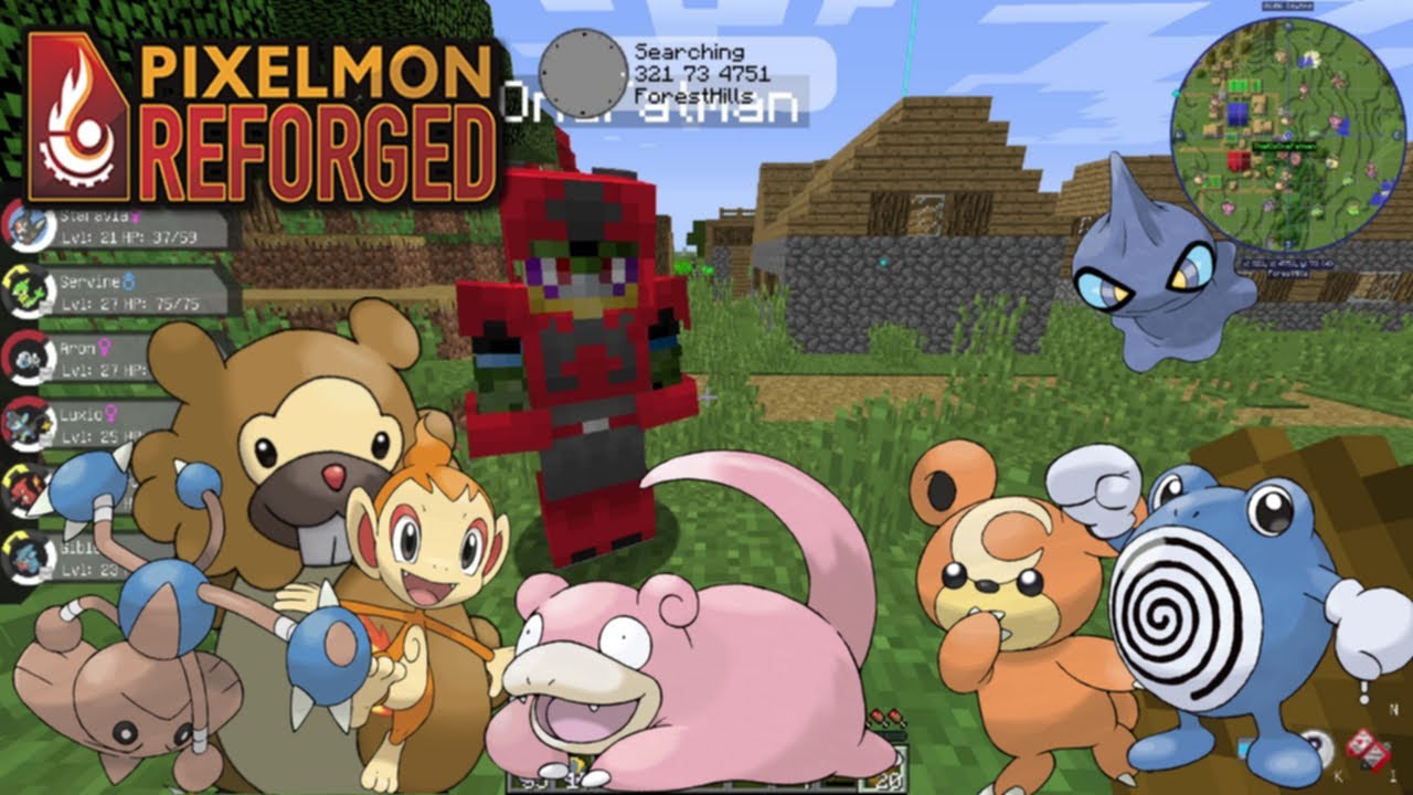Pixelmon Reforged: Bidoof The God Pokemon Appears! Ep. 19 - YouTube