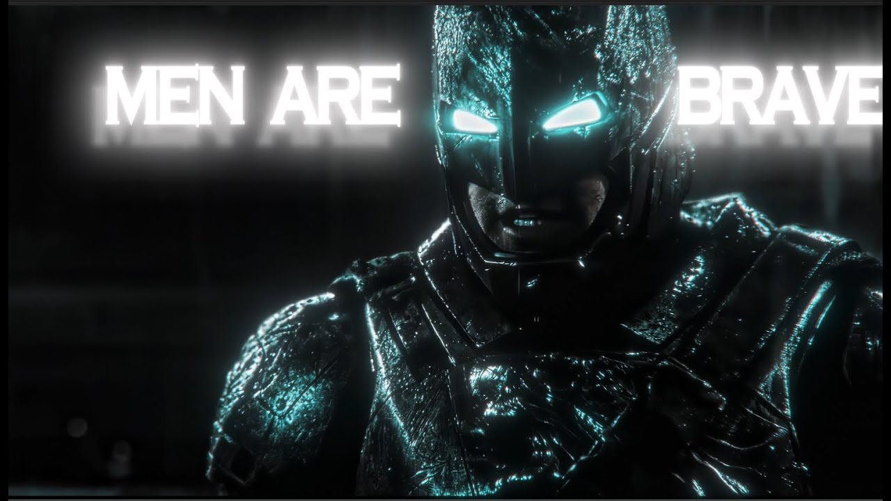 "Men are Brave " - Batman vs superman Way down we go Edit - YouTube