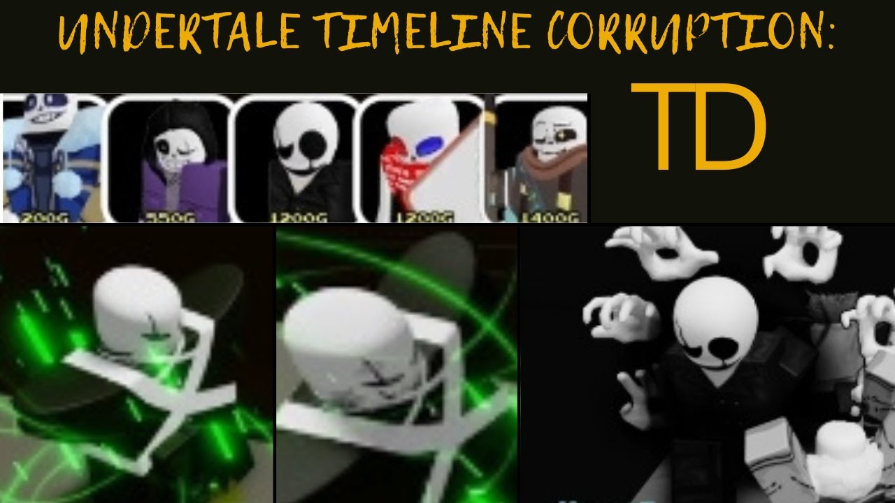 X-Gaster encounter. Undertale Timeline Corruption: TD - YouTube