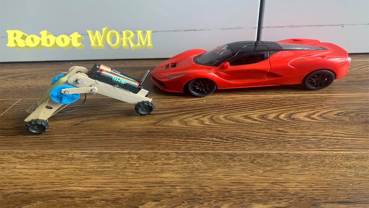 It moves like a worm - Robot worm- NL idea diy - YouTube