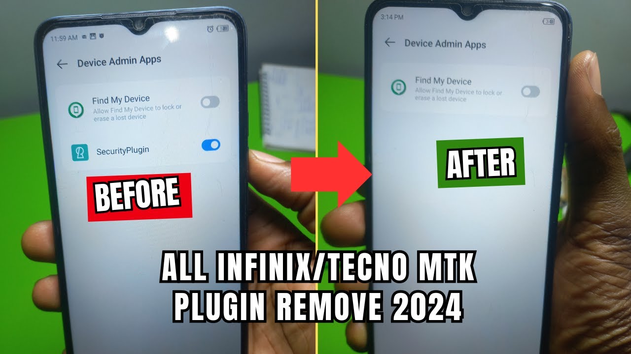 All Infinix/Tecno Remove Security-Plugin PERMANENTLY 2024 ️🔥 #mdm #cm2 ...