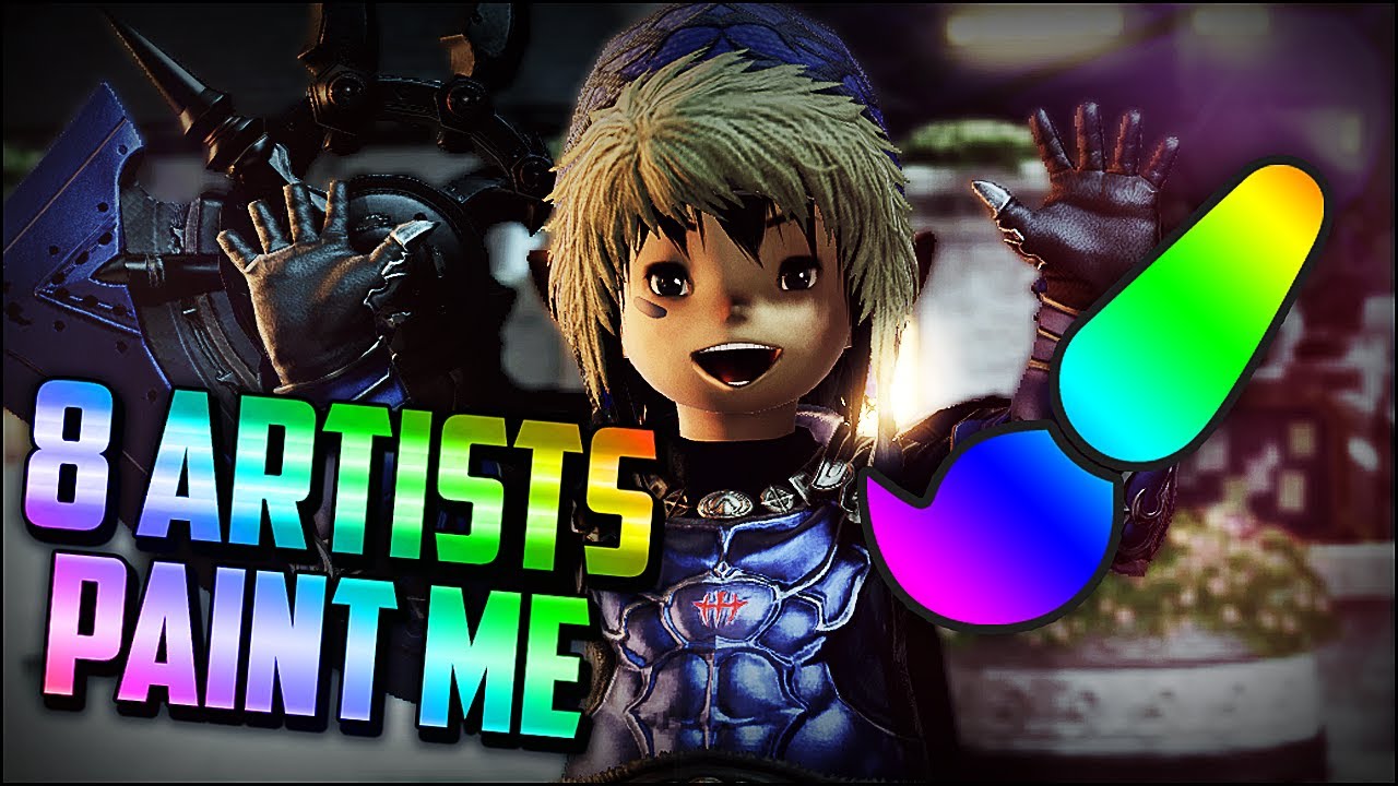 FFXIV: Multiple Artists Painted a Portrait of My Lalafell Character ...