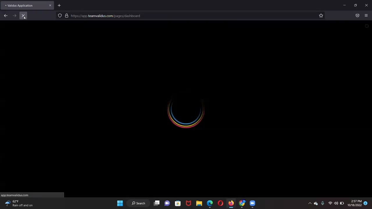 Matrix Upload 18-10-2022 Validus - YouTube