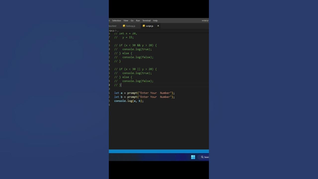 Get User Input In Javascript Javascript Programming Coding Html 5051