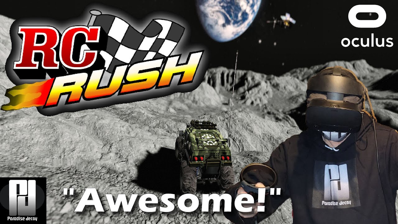 RC RUSH - Is this the best RADO CONTROLLED Racing game in VR? // RTX ...