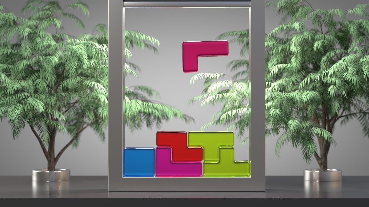 SOFTBODY TETRIS V6 ️ C4D4U - YouTube