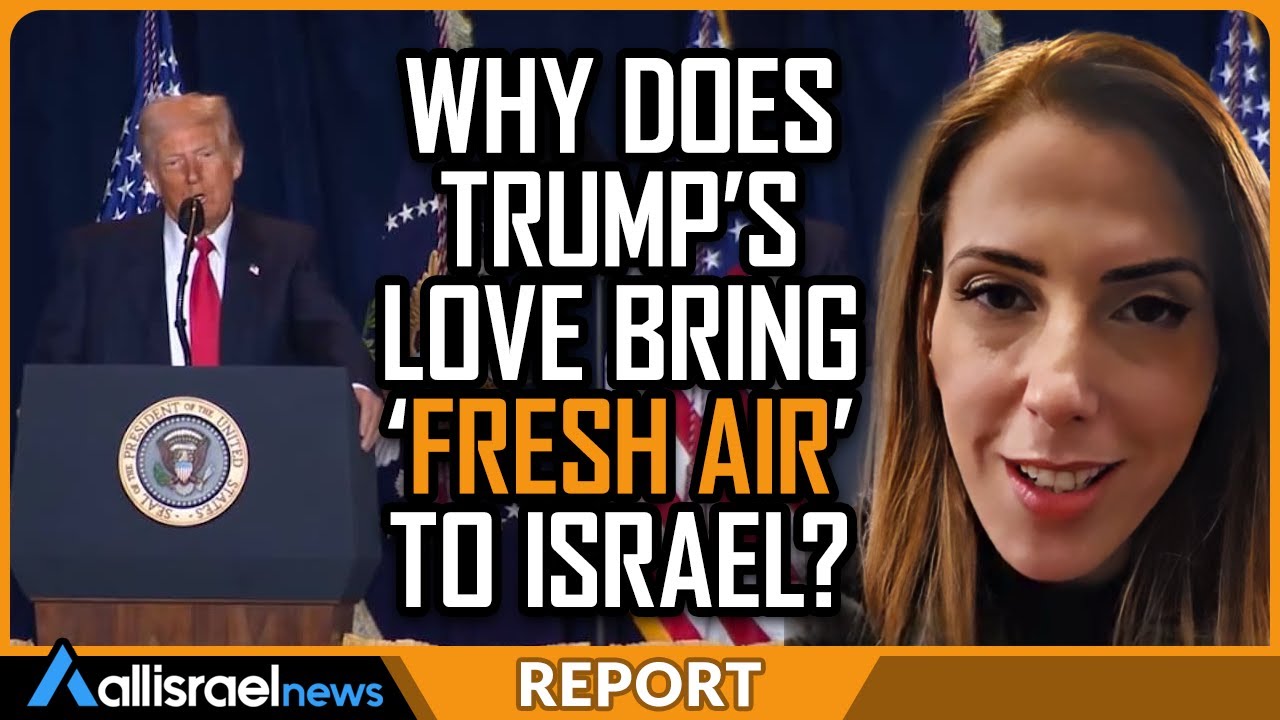 Israeli Opposition MK Michal Shir explains how Trump's love and support ...