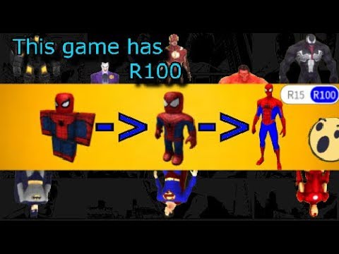 If Roblox Games Use R100 ? 😱 Realistic Super Hero Tycoon ! 😱 - YouTube