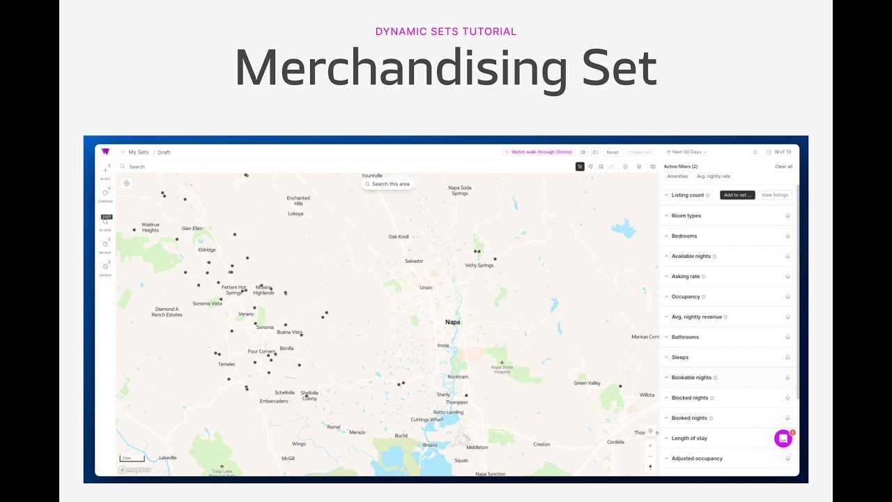 Merchandising Set Tutorial - YouTube