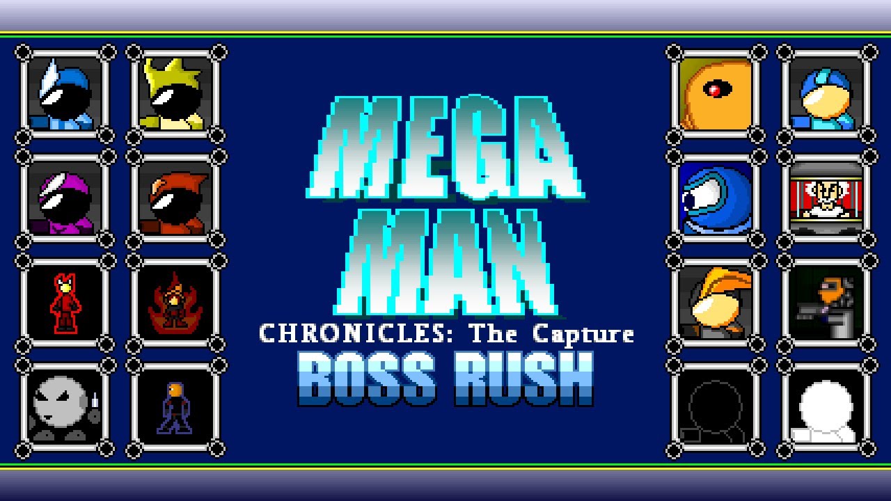 Mega Man Chronicles: The Capture - Boss Rush (Hard Difficulty, All ...