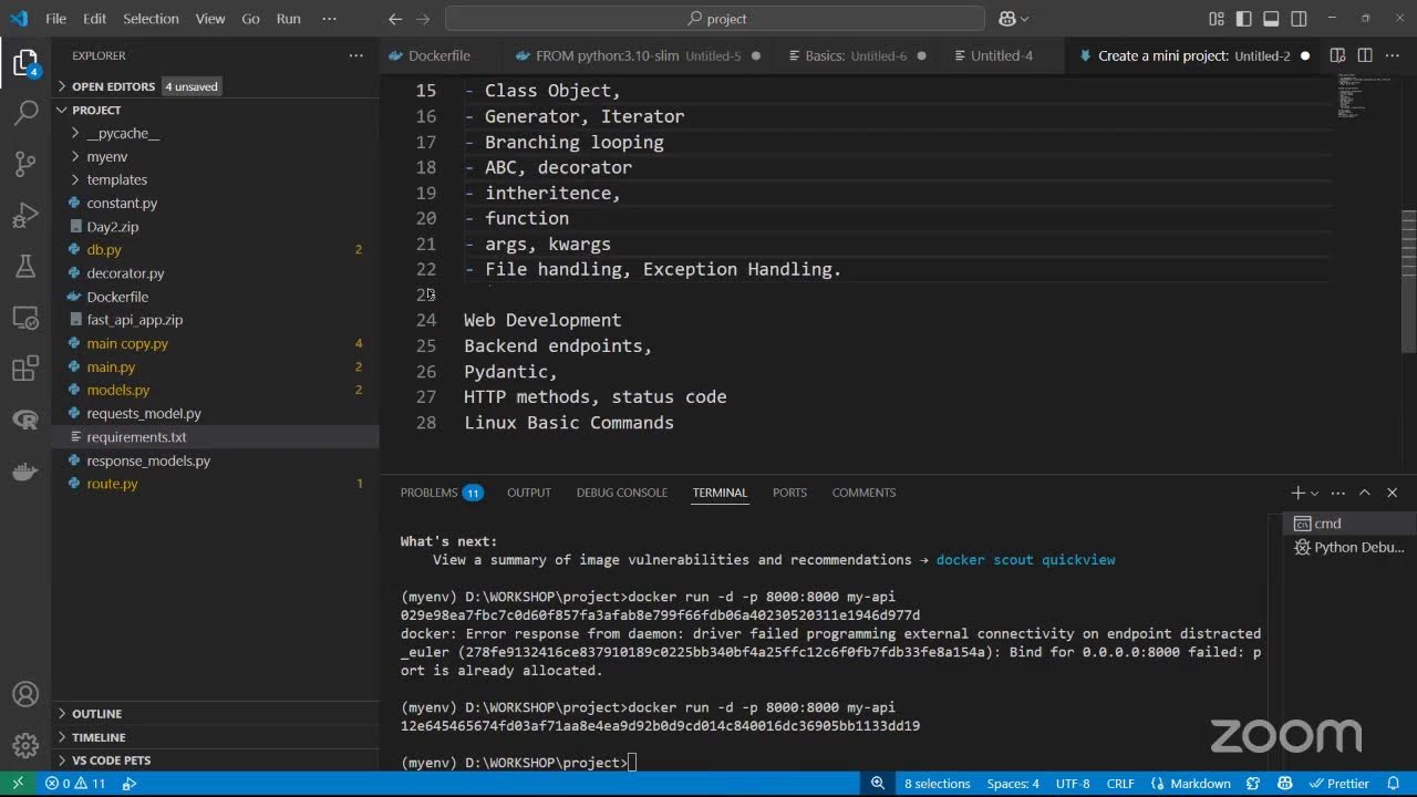 ITSNP Python And FastAPI Workshop - YouTube