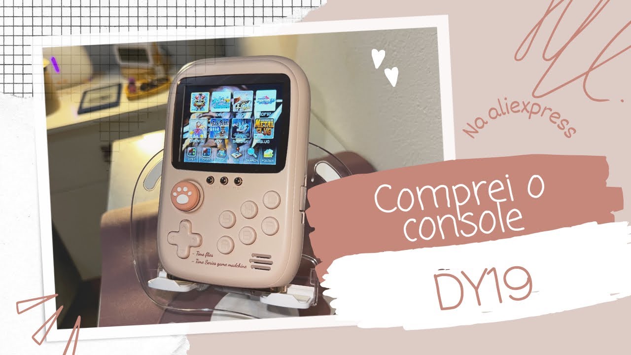 console DY19 | compra Aliexpress | jogos | asmr |X 🐹 🩷🌷🫰🏼 - YouTube