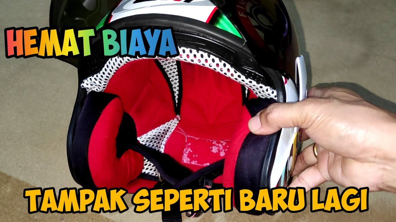 Tutorial Cara Mudah Mencuci Helm sendiri Murah dan Praktis tanpa Biaya ...