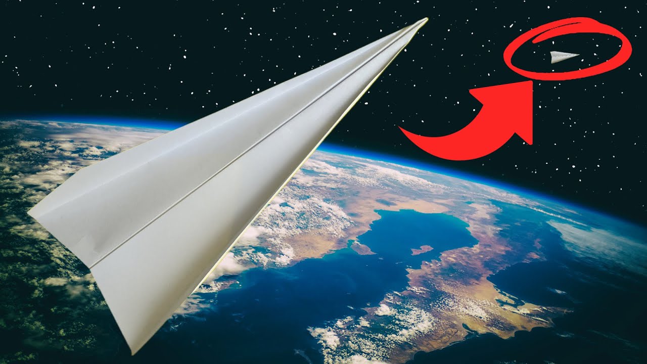 How to Make Paper Airplane that Fly Far over 400 Feet - YouTube