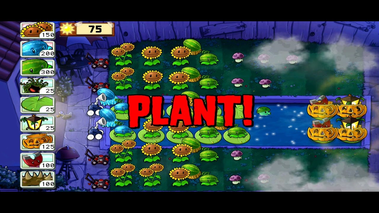 PVZ Fog: Watermelon - YouTube