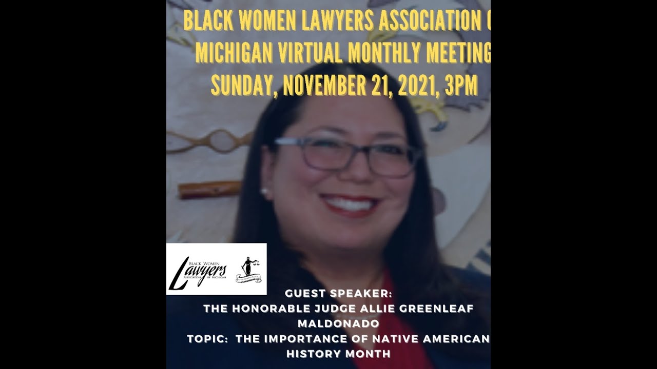 BWLAM Presents: Judge Allie Maldonado talking about the Importance of ...