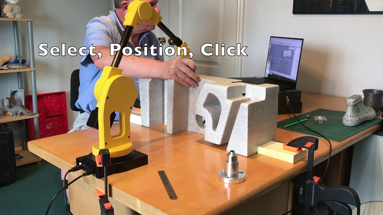 MicroScribe Digitising for Packaging - YouTube