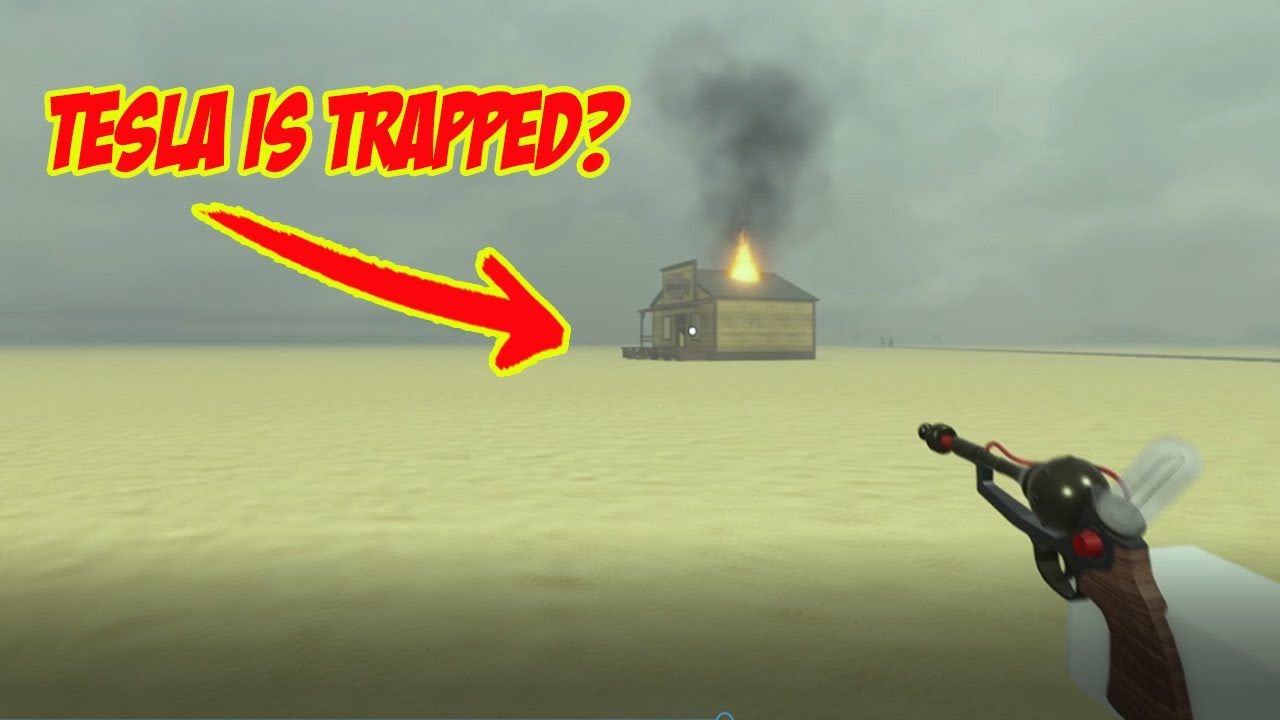 Tesla trapped inside | DEAD RAILS ROBLOX - YouTube