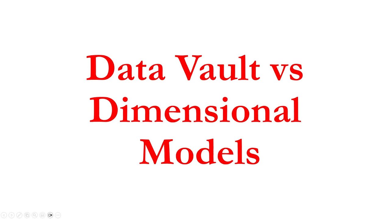 IBI058 - Commentary On Data Vault And Dimensional Models - YouTube