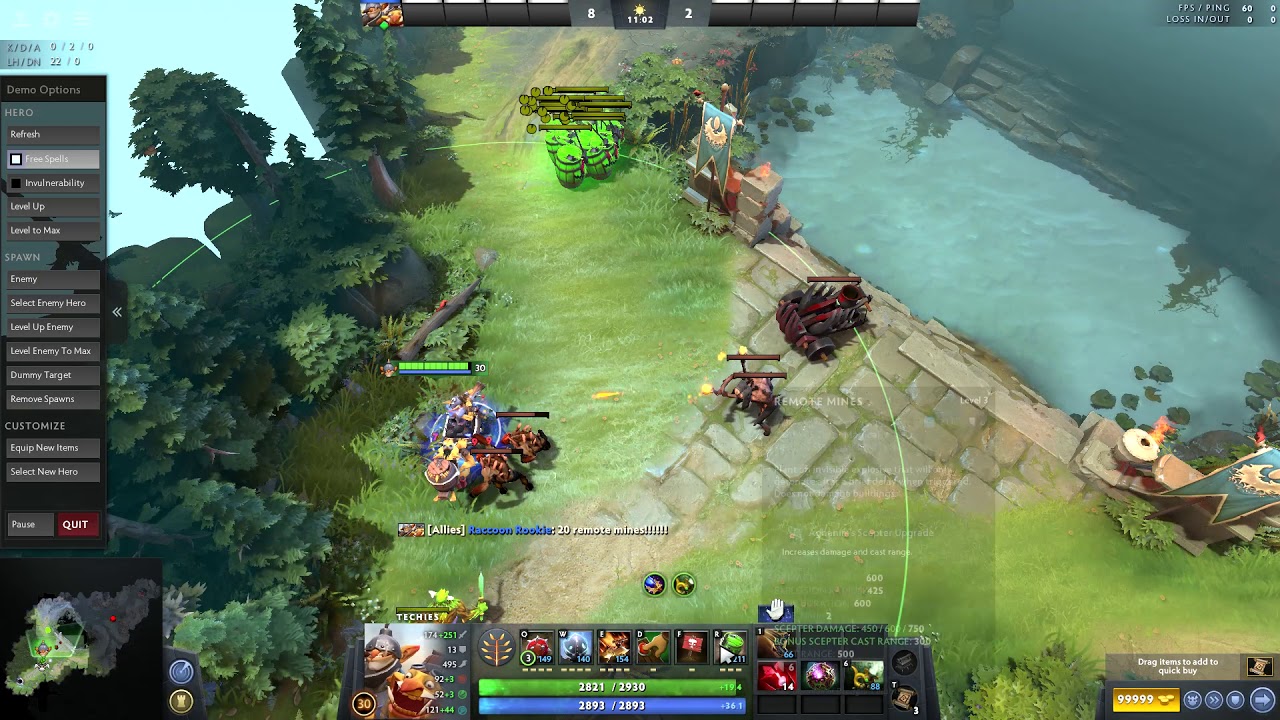 AM vs 30 remote mines!!!!!! can he survive? - YouTube