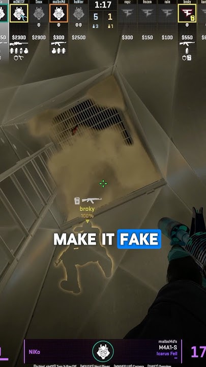 GENIUS Nuke Trick Only CS2 Pros Know - YouTube