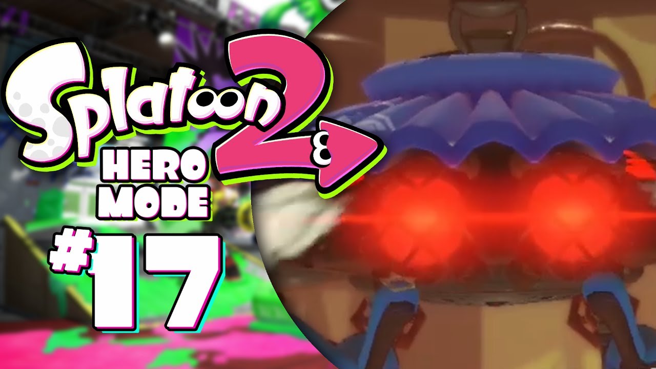 Splatoon 2 Hero Mode - Part 17 - Octo Shower Boss - YouTube